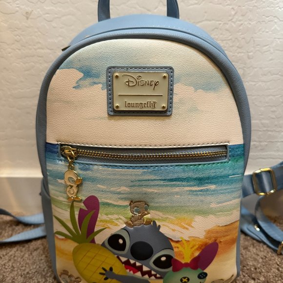 Loungefly | Bags | Loungefly Stitch Scrump Ducklings Mini Backpack Used ...